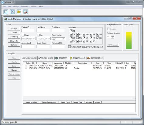 PhẦn MỀm Efilm Workstation 4 2 3 PhẦn MỀm SiÊu Âm