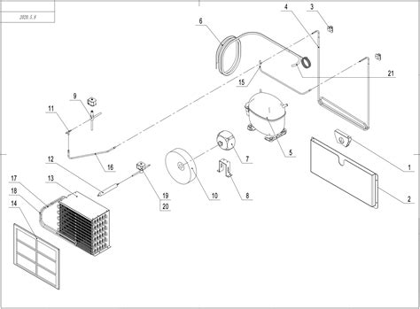 Condensing Unit Assembly Replacement Parts C 2f Hc Replacement Parts