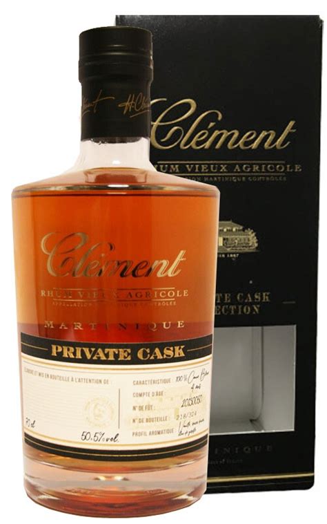 Rhum Clement Private Cask 100 Canne Bleue