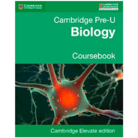 Pre U Biology Coursebook Cambridge Elevate Enhanced Edition 2 Years