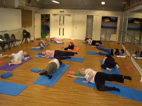 Lets Get Down For A Fun Pilates Classwith The Elderly Maybe I Can
