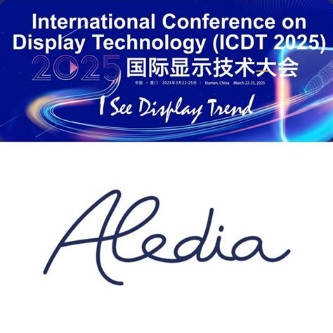 Aledia Is Proud To Participate In The International Conference On