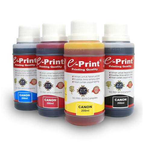 Jual Tinta Printer Canon E Print Reguler 200ml Free Kertas Foto 4r Shopee Indonesia