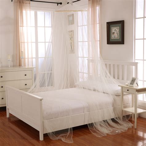 Casablanca Round Hoop Sheer Bed Canopy Net And Reviews Wayfair Canada
