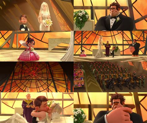 Wreck It Ralph Felix And Calhouns Wedding By Dlee1293847 On Deviantart