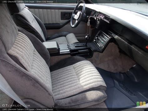 Silvergray 1982 Chevrolet Camaro Interiors