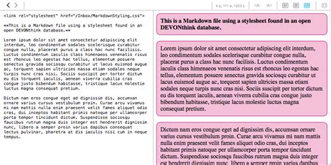 A Matter Of Style Markdown Devonthink Devontechnologies Community