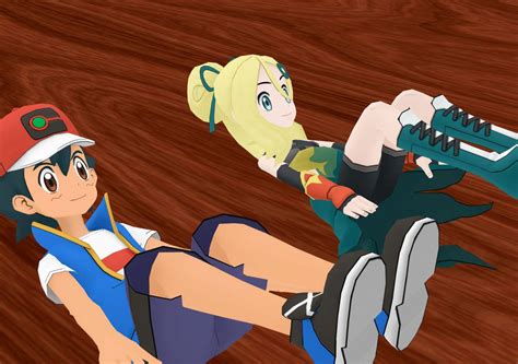 Ash X Korrina The Hundred Pilates By Playabiyyu On Deviantart