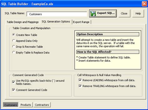 Sql Converter For Excel Database Conversion Software For Pc
