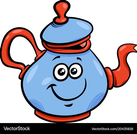 Cute Teapot Cartoon At Mark Cortese Blog