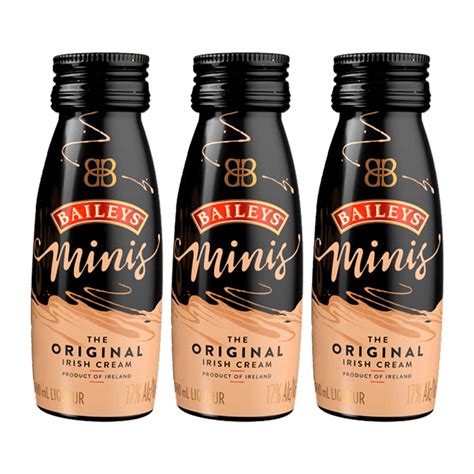 Licor Crema Mini Baileys 100ml X3pk