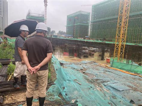 建设局深入工地一线抓好防汛排涝工作 安徽宿州经济开发区