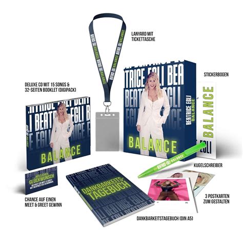 Beatrice Egli Balance Limitierte Fanbox Neues Album 2023 Balance