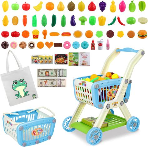 2 Pcs Mini Shopping Cart Supermarket Handcart Shopping