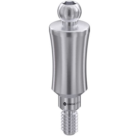 Ball Attachment Abutment Gh7 Internal Hex Rp Uniqa Dental