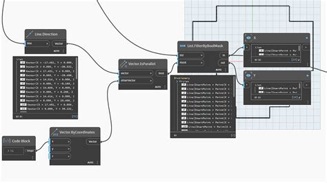 Group Parallel Lines Revit Dynamo