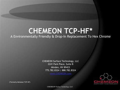 Pdf Chemeon Tcp Hf · • It Conforms To Astm D3359 And B921 • Chemeon Tcp Hf And Chemeon Tcp Hf Pdf Chemeon Tcp Hf · • It Conforms To Astm D3359 And B921 • Chemeon Tcp Hf And Chemeon Tcp Hf