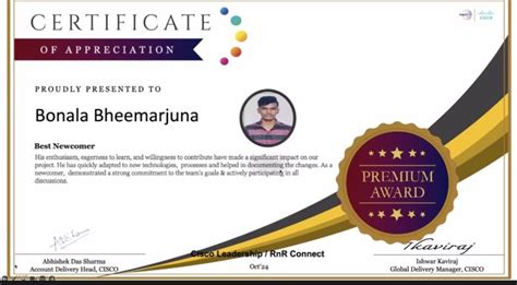 Bheemarjuna Bonala On Linkedin Gratitude Recognition Teamwork Growth