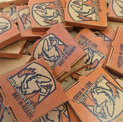 Little Caesars Double Pizza Box
