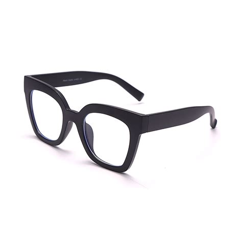 Retro Square Cat Eye Simple Glasses Frames Men Wom Grandado