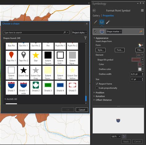 arcgis pro custom highway shield symbol esri community