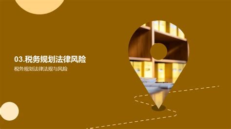 税务规划策略 Ppt模板下载