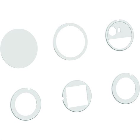 Set Capace Pentru Prize Bachmann Plastic Alb Emagro