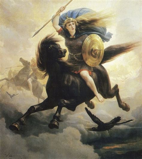 Valkyries Norse Myth Norse Mythology Norse