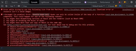 Reactjs Invalid Hook Call Inside Function Stack Overflow