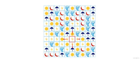 基于原生js，使用javascript完成消消乐的游戏 html消消乐生成棋盘 csdn博客