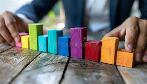 Benchmarking Or Product Life Cycle Concept Businessman Compare Or Plan