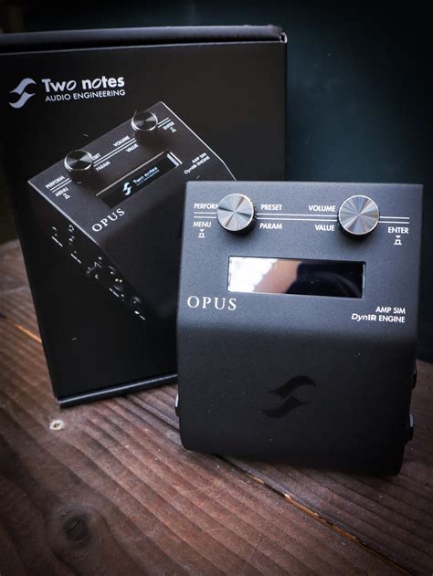 Two Notes Opus Amp And Dynir Kauffmanns Guitar Store