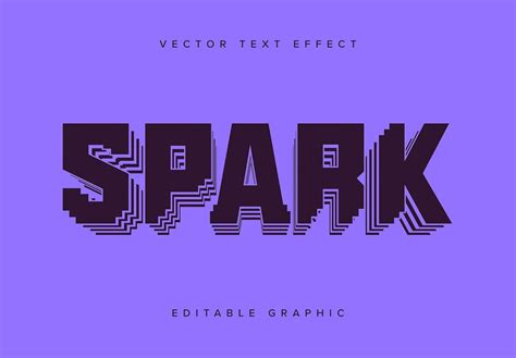 Premium Vector Layered Vector Text Effect Mockup