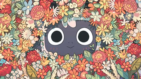 Download Cultofthe Lamb Floral Backdrop Wallpaper