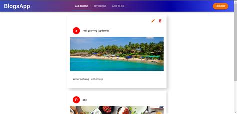 Github Xavier7778blogapp A Blog App Using Mern Stack