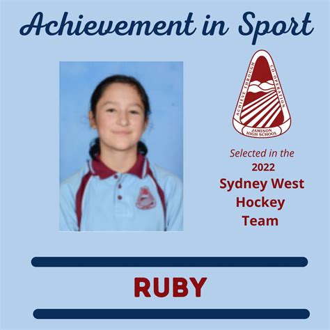 A Big Congratulations To Ruby Of Jamison High School