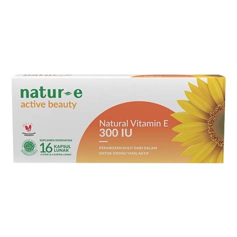 Natur E Nourishing 300iu 16s Watsons Indonesia