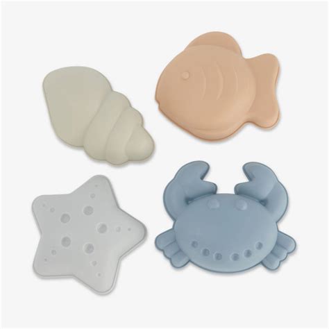 סט תבניות חול כחול מיננה רונציק