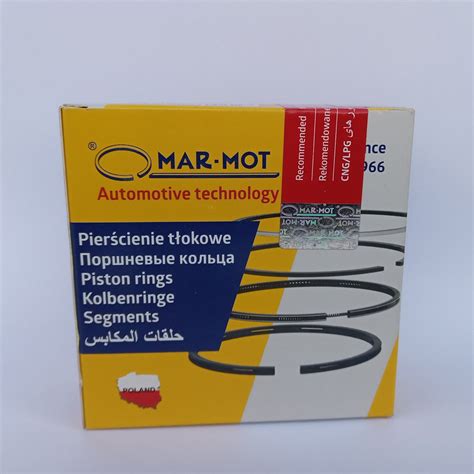 قیمت و خرید رینگ پیستون موتور مارمورت مدل Stdمناسب برای کیا ریو بسته 16عددی