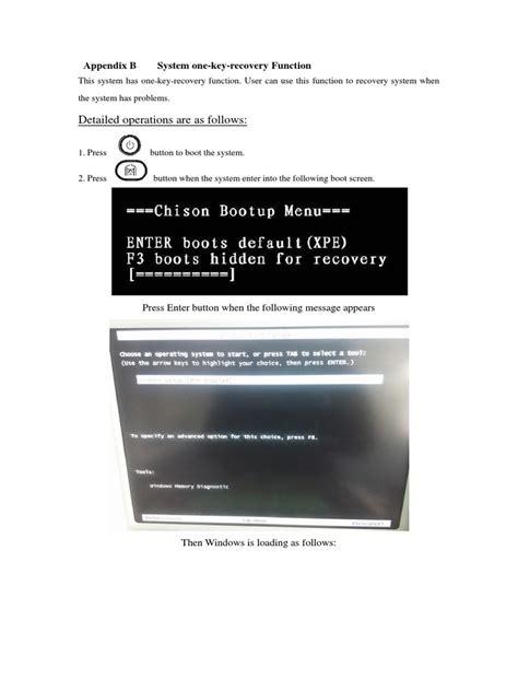 Detailed Operations Are As Follows Appendix B System One Key Recovery Function Pdf