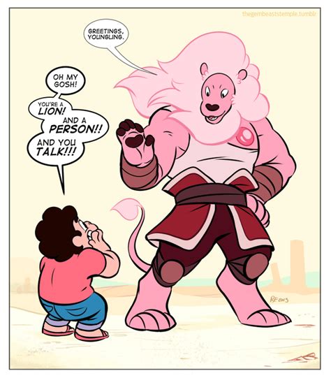 Anthro Pink Lion Rstevenuniverse