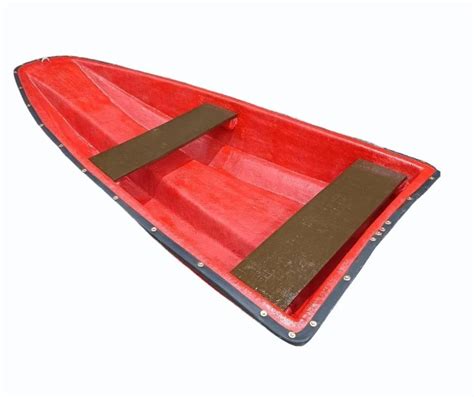 Manual Frp Red Chappu Boat Seating Capacity 2 Sizedimension 5 X 3