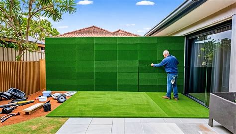 How To Install Artificial Grass Wall Panels In Your Outdoor Space