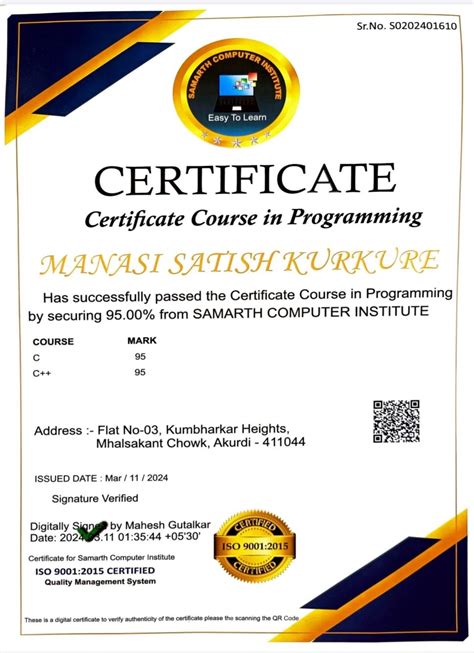 Manasi Kurkure On Linkedin Cprogramming Cpp Softwaredevelopment