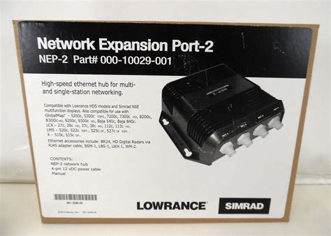 Simrad Navico Lowrance Nep 2 Network Expansion Port Module New Max