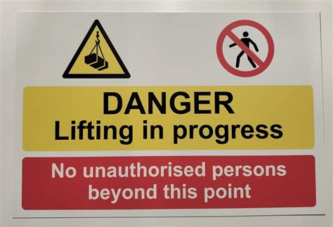 Restricted Area Sign Self Adhesive Sticker 300mm X 200mm In Nepal At