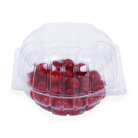Custom 100 Recyclable Pcr Rpet Clamshell Fruit Packaging Containers