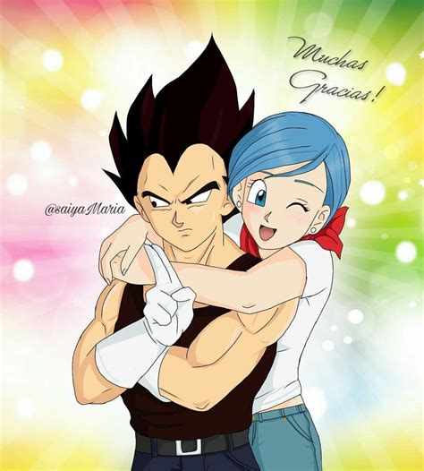 Pin De Mónik En Dragon Ball Vegeta Vegeta Y Bulma Bulma