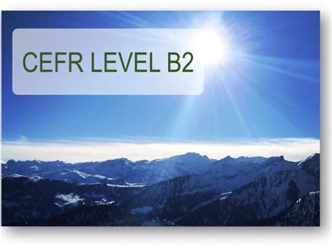 Level B2 English Vocabulary English Vocabulary For Free