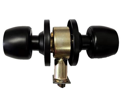 Chatsworth Passage Door Knobs Matt Black Bulps Mb Sold In Pairs